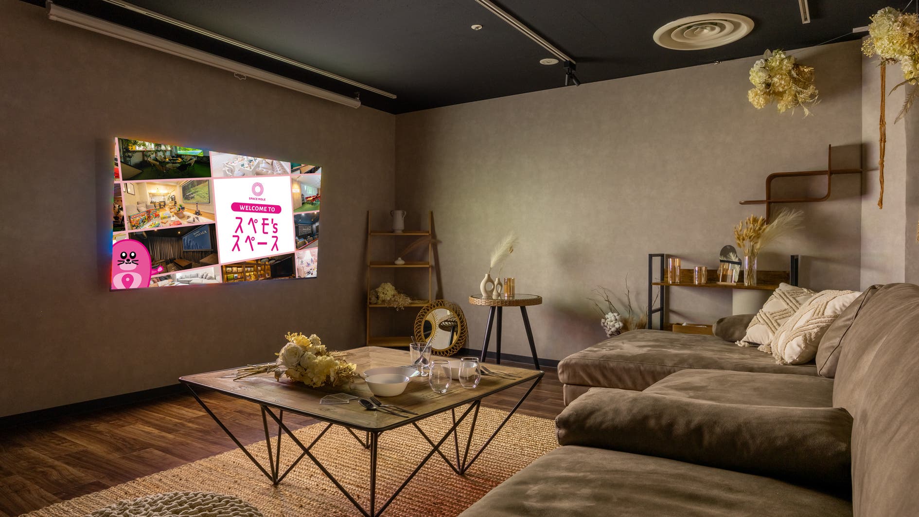 スペモ🥀デート💗プロジェクター🎥記念日🥂女子会💎パーティ🥂映画鑑賞🎬️MV撮影📸823_Atelier大阪梅田の写真4