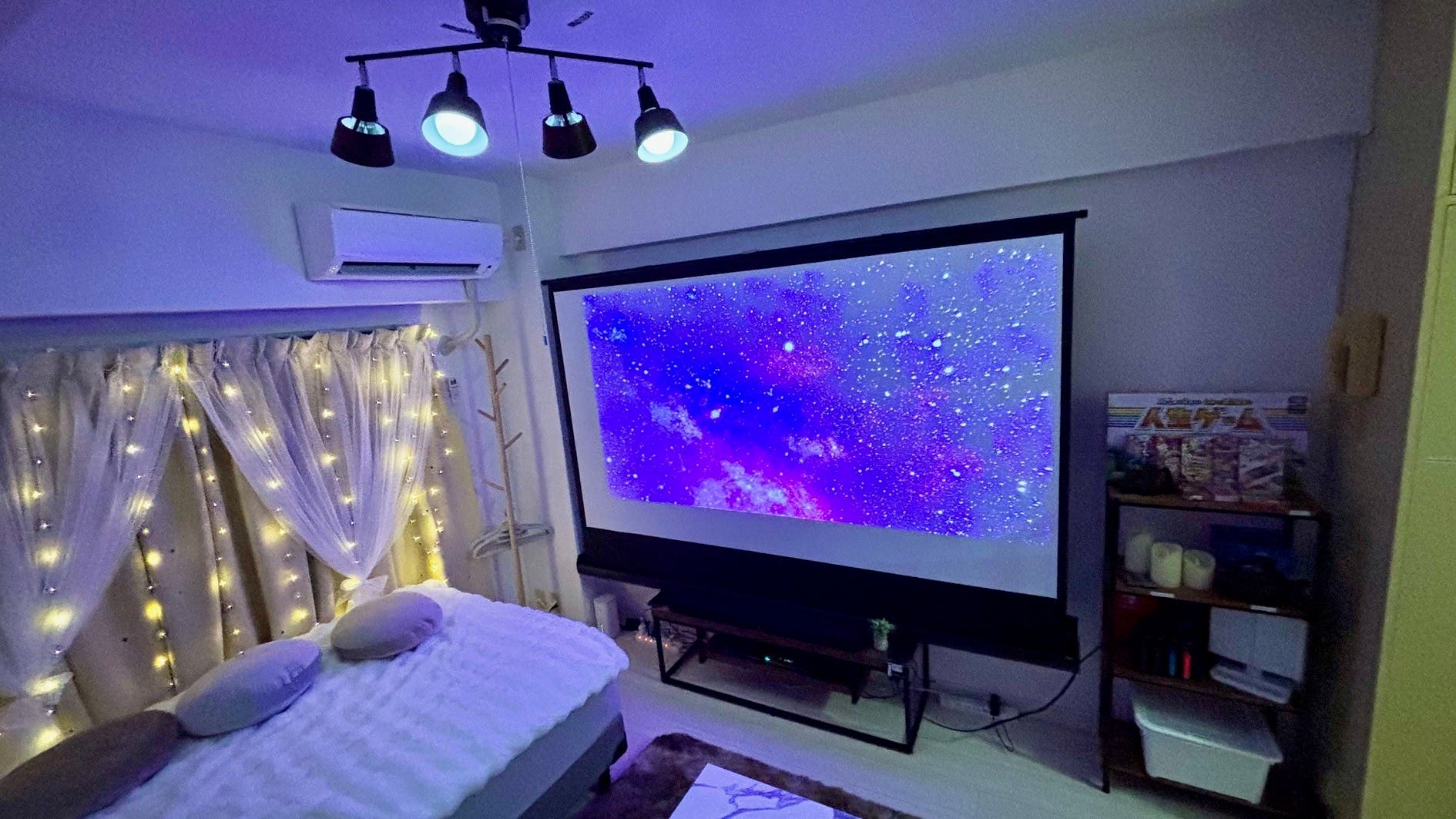 新大阪駅すぐ／24時間利用可／室内防犯カメラ無し／100インチスクリーンドルビー音質♬　映画🎞️押し活💛の写真1