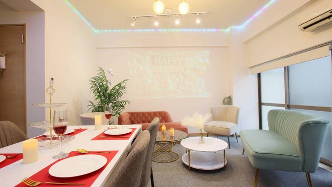 関内駅1分🚃大人数パーティ🎉歓送迎会😊女子会🍷大画面プロジェクター🎦24h利用⭕️シャワー付😍撮影📷ゴミ引取OKの写真6