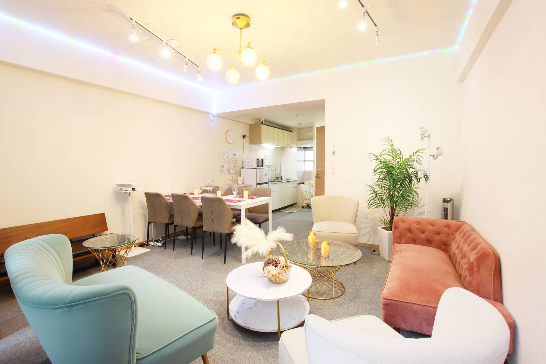 関内駅1分🚃大人数パーティ🎉歓送迎会😊女子会🍷大画面プロジェクター🎦24h利用⭕️シャワー付😍撮影📷ゴミ引取OKの写真8