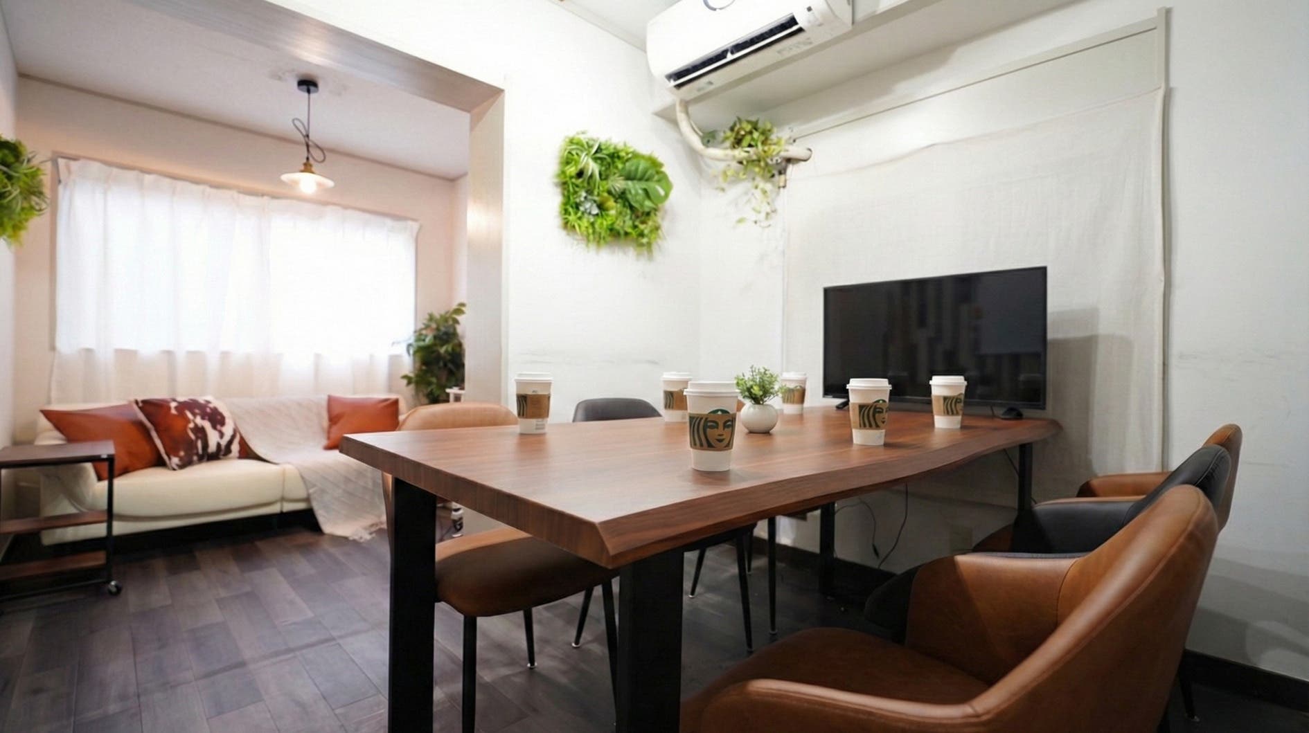 🆕TBSから一番近い会議室赤坂駅1分☀️コワーキング💻パーティー懇親会🍾完全個室空間✨の写真1