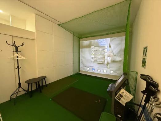 【 中延駅徒歩2分】17.18㎡/駅近！話題の完全個室シミュレーションゴルフ⛳（天高3m）/ ルービー中延　room6の写真3
