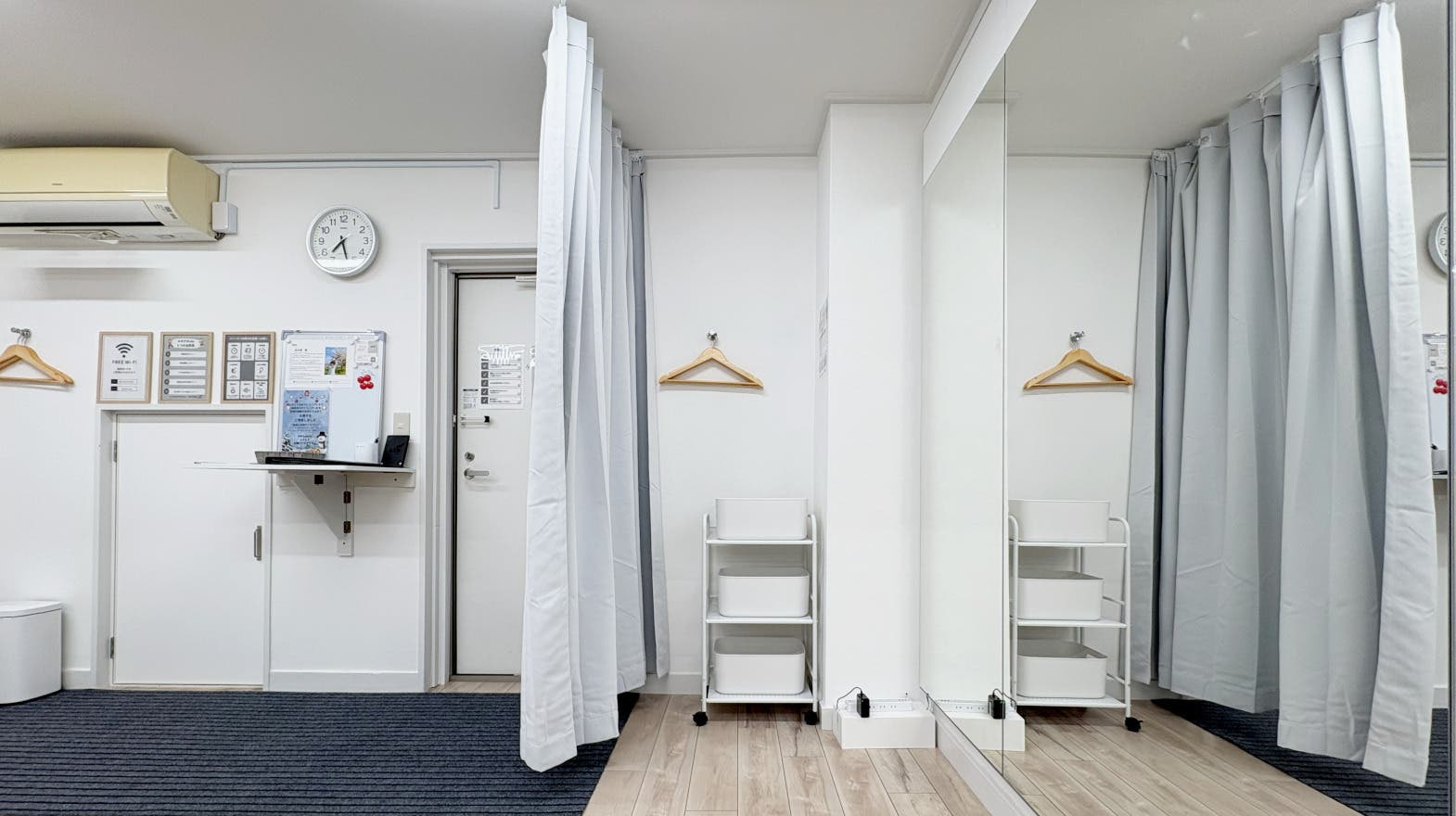 オープン割🎉ダンスに最適個室✨三ノ宮駅徒歩1分｜清潔｜大型2面鏡｜モニター｜更衣室｜無料備品多数｜個人レッスン｜ヨガ｜ダンスの写真4