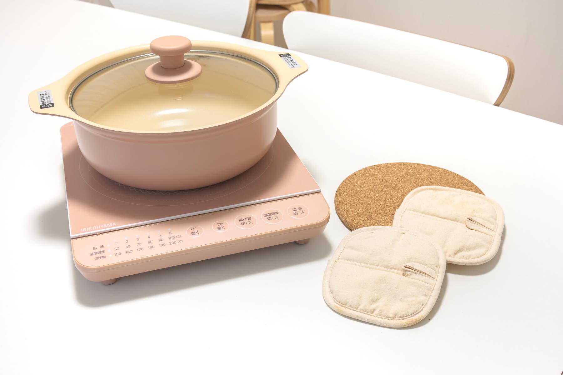 🍲卓上IHヒーターとお鍋セットの画像1
