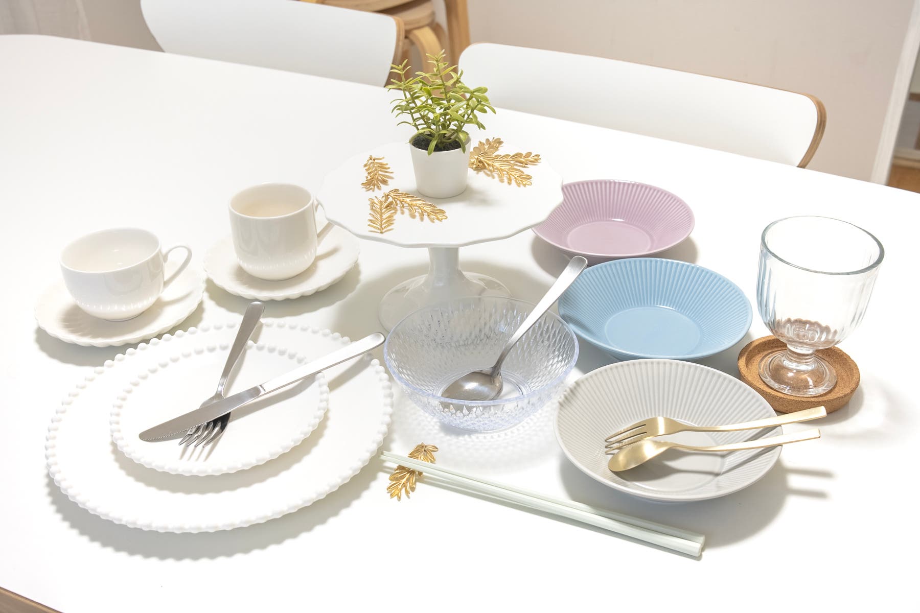 食器＆カトラリーセット（使い捨て含む）の画像1