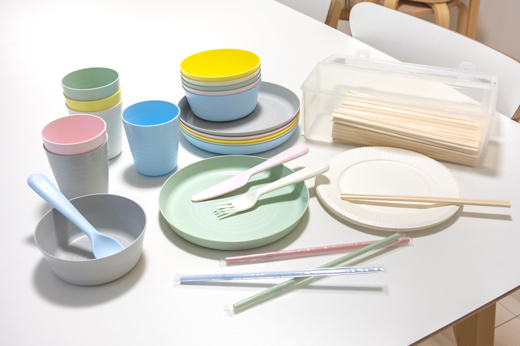 食器＆カトラリーセット（使い捨て含む）の画像2