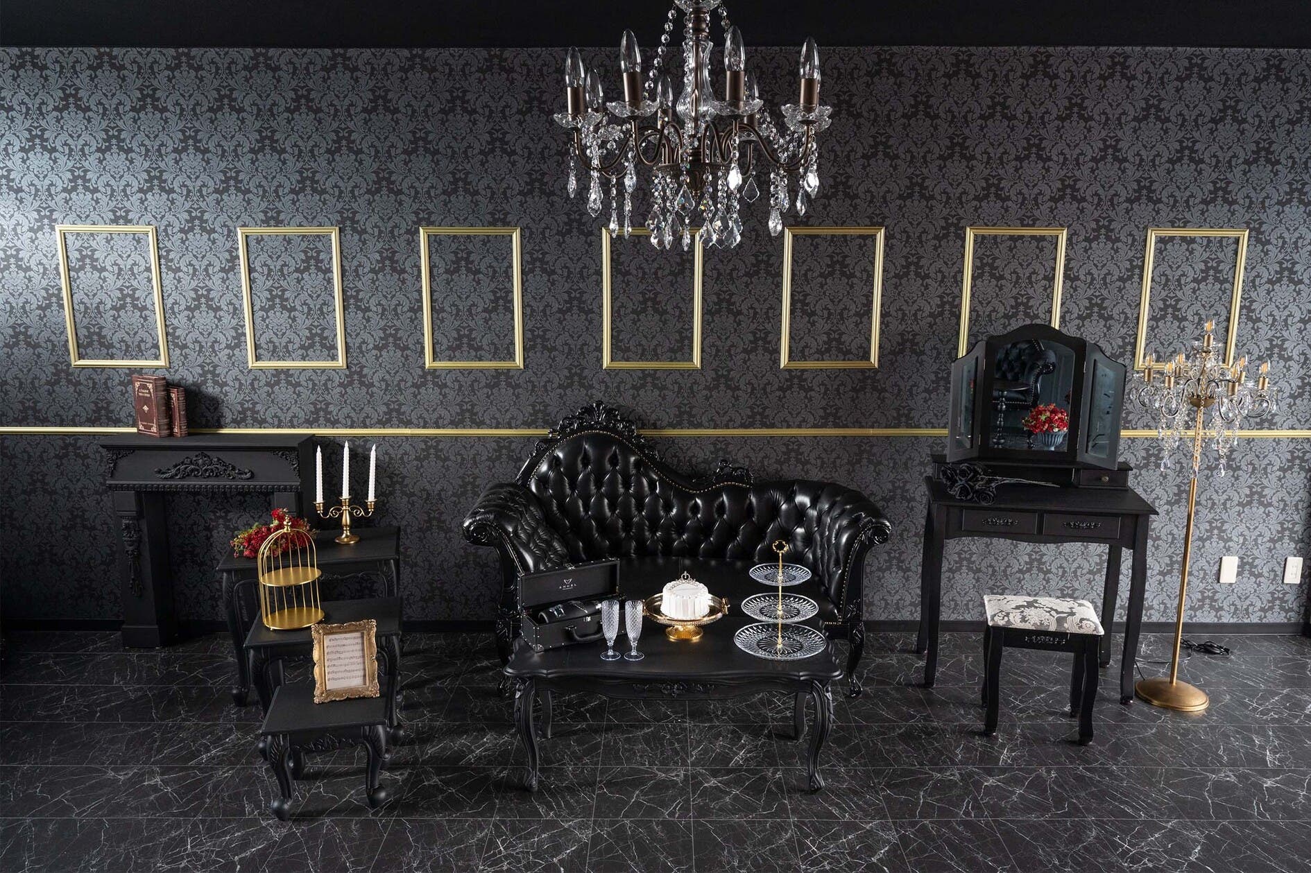 ‎💗新規OPEN♥Black&Red💖ゴシック調｜SNS話題｜南向き｜ポートレート｜コスプレ｜推し活｜配信｜商用利用の写真9