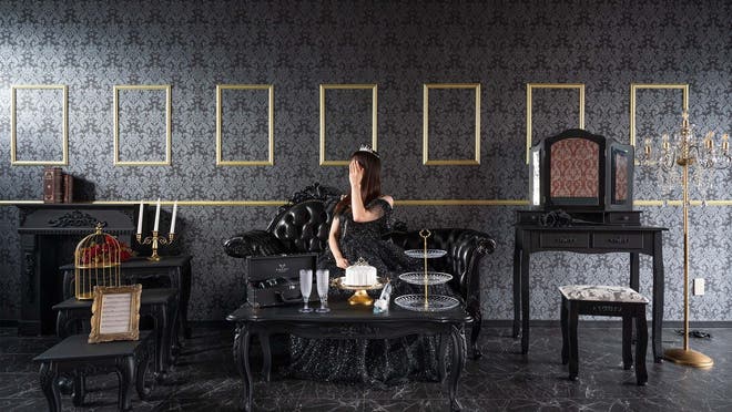 💗新規OPEN♥Black&Red💖ゴシック調|SNS話題|南向き|ポートレート|コスプレ|推し活|配信|商用利用の写真1