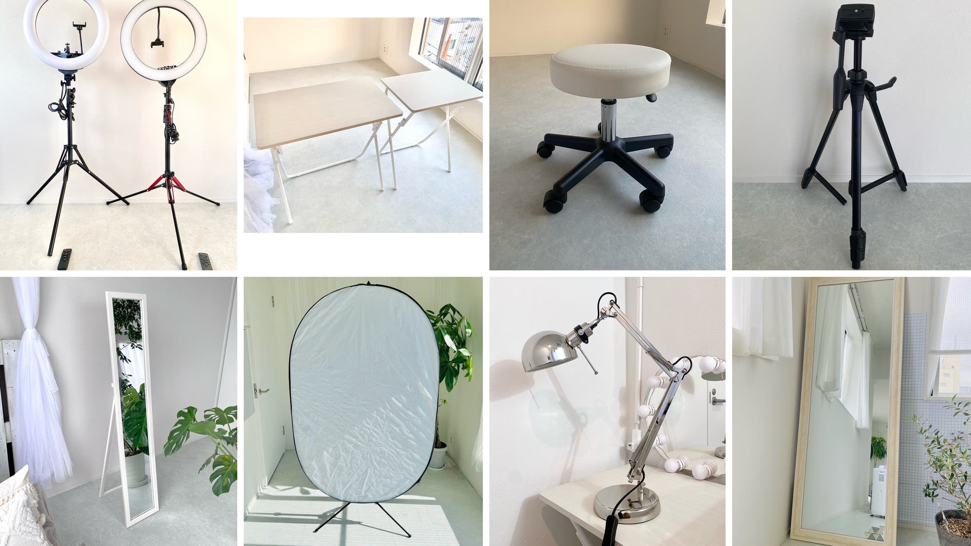 高円寺 撮影スタジオ｜自然光×白ホリ｜ポートレート・商品撮影の写真11