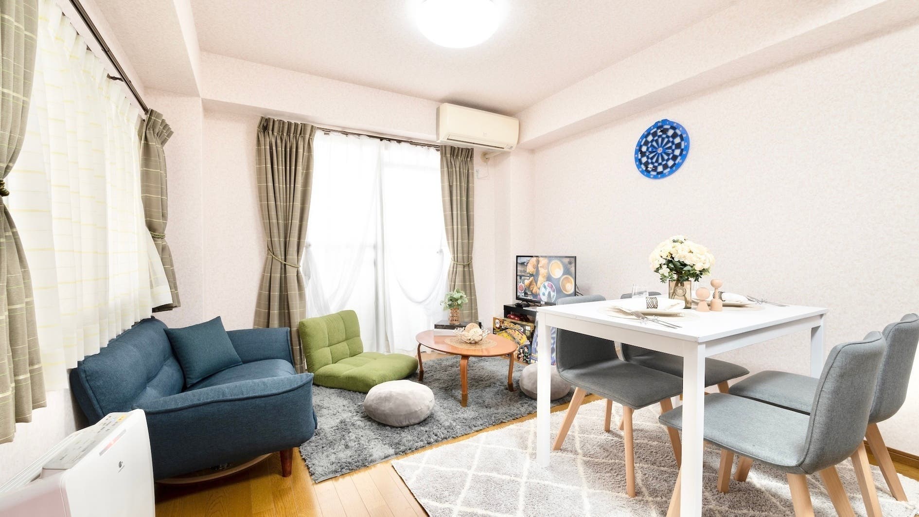 動画見放題📺ボードゲーム大量🎯 高速Wifi BRUNO飲み会🍹 24時間365日利用OK🏪 駅徒歩4分の写真1