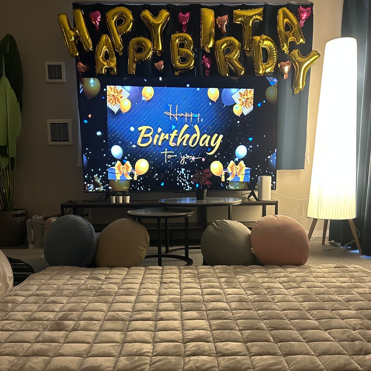 New✨西元町駅徒歩1分🚃大型テレビto広々ソファ/イマドキ風な部屋作り⏳映画鑑賞🎥/パーティ/女子会等に❤️‍🔥の写真2