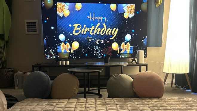 New✨西元町駅徒歩1分🚃大型テレビto広々ソファ/イマドキ風な部屋作り⏳映画鑑賞🎥/パーティ/女子会等に❤️🔥の写真2