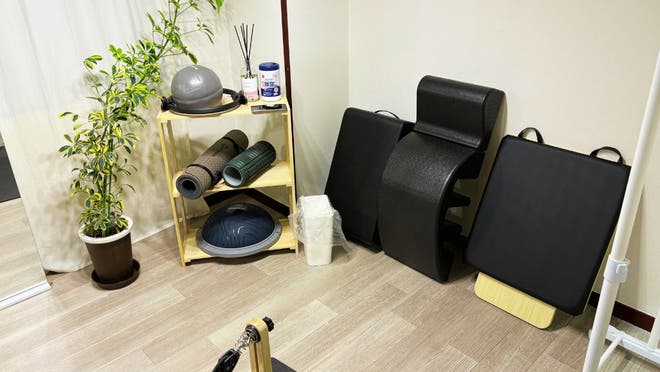 【天神・赤坂5分】完全個室マシンピラティス!リフォーマー&チェア完備!1人でも、ペアでも練習可能!の写真10