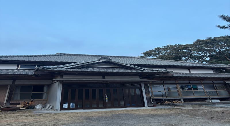 のんびりした外房の田舎の豪邸古民家。卓球スペース有ります。