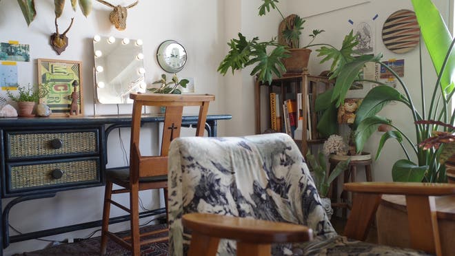 ハウススタジオのこだわりメイクルームを撮影でご利用いただけますの写真1