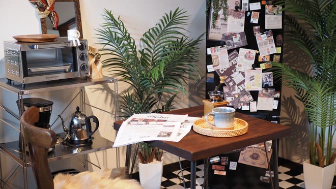 桜上水駅徒歩1分/デザイナーズ/自然光/ベランダ/一人暮らしインテリア/韓国インテリア/和室の写真6