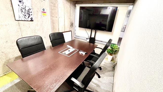 ✨オープン記念✨<門前仲町会議室>門仲駅すぐ!完全個室✨Wi-Fi📶プロジェクター🎥テレワーク/Web面接/会議/ボドゲの写真1