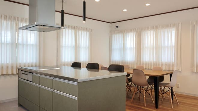 南町田グランベリーパーク駅徒歩2分|おしゃれな50㎡スペース新登場!|アイランドキッチン+プロジェクター|最大20名の写真4