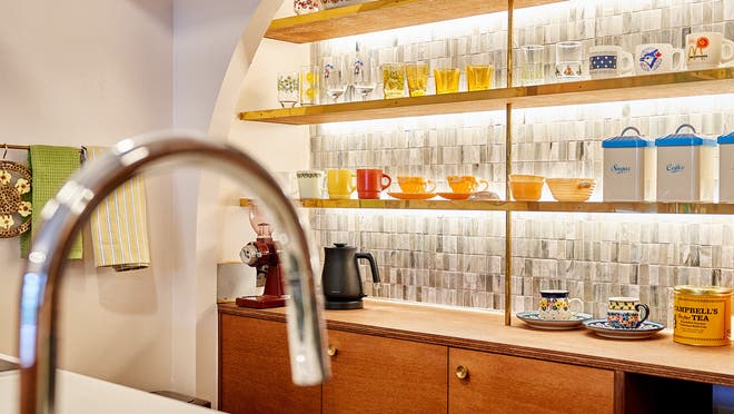 【世田谷・ハウススタジオ】ヴィンテージ・喫茶店・カフェ・ジブリ・古着・キッチンカウンター・木材の写真4