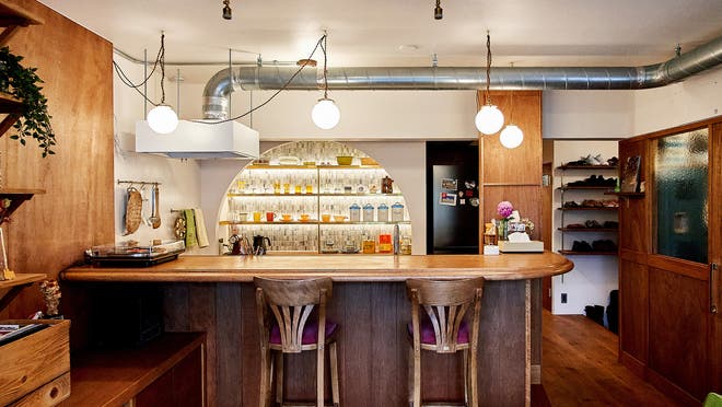 【世田谷・ハウススタジオ】ヴィンテージ・喫茶店・カフェ・ジブリ・古着・キッチンカウンター・木材の写真8