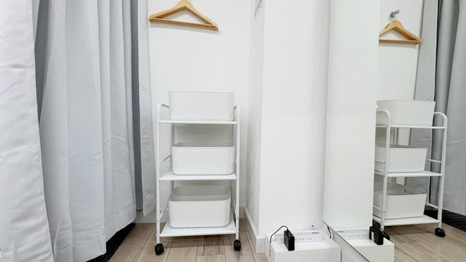 オープン割🎉ダンスに最適個室✨三ノ宮駅徒歩1分|清潔|大型2面鏡|モニター|更衣室|無料備品多数|個人レッスン|ヨガ|ダンスの写真18