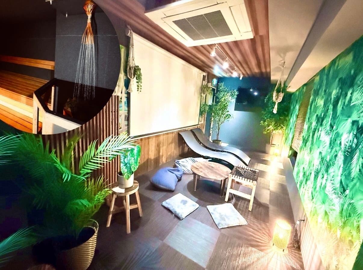 【関内3分】サウナ🌿チラー水風呂🥶ととのいパーティー♨️プロジェクター鑑賞会🎬飲み会🍻女子会👩‍👩‍👧デート💗の写真1
