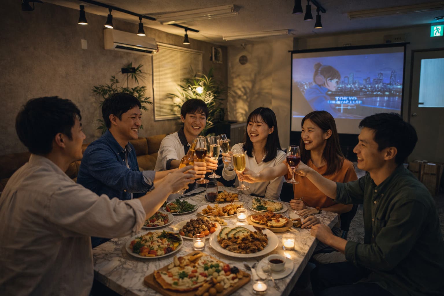 NEW！【八丁堀駅徒歩2分！宝町駅徒歩3分！】最大24名/無料Wifi/会議・撮影・女子会・ボドゲ・パーティ等！飲食🍺🍷可！の写真24