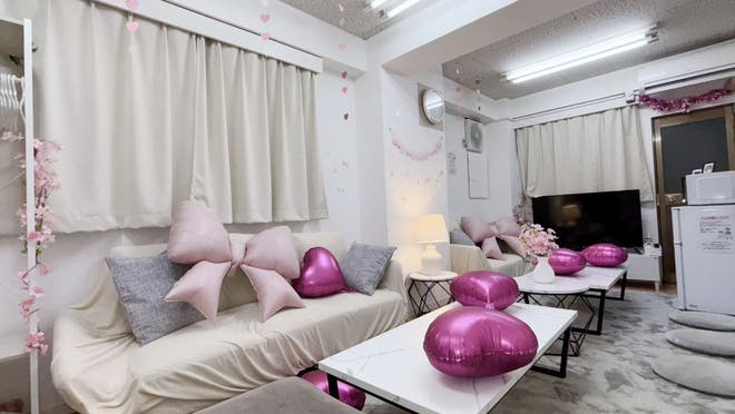 😳格安🌟新オーナー【八王子駅2分】Netflix&U-NEXT見放題🎲推し活❤️女子会🍷タコパ🧑🎓24Hの写真1