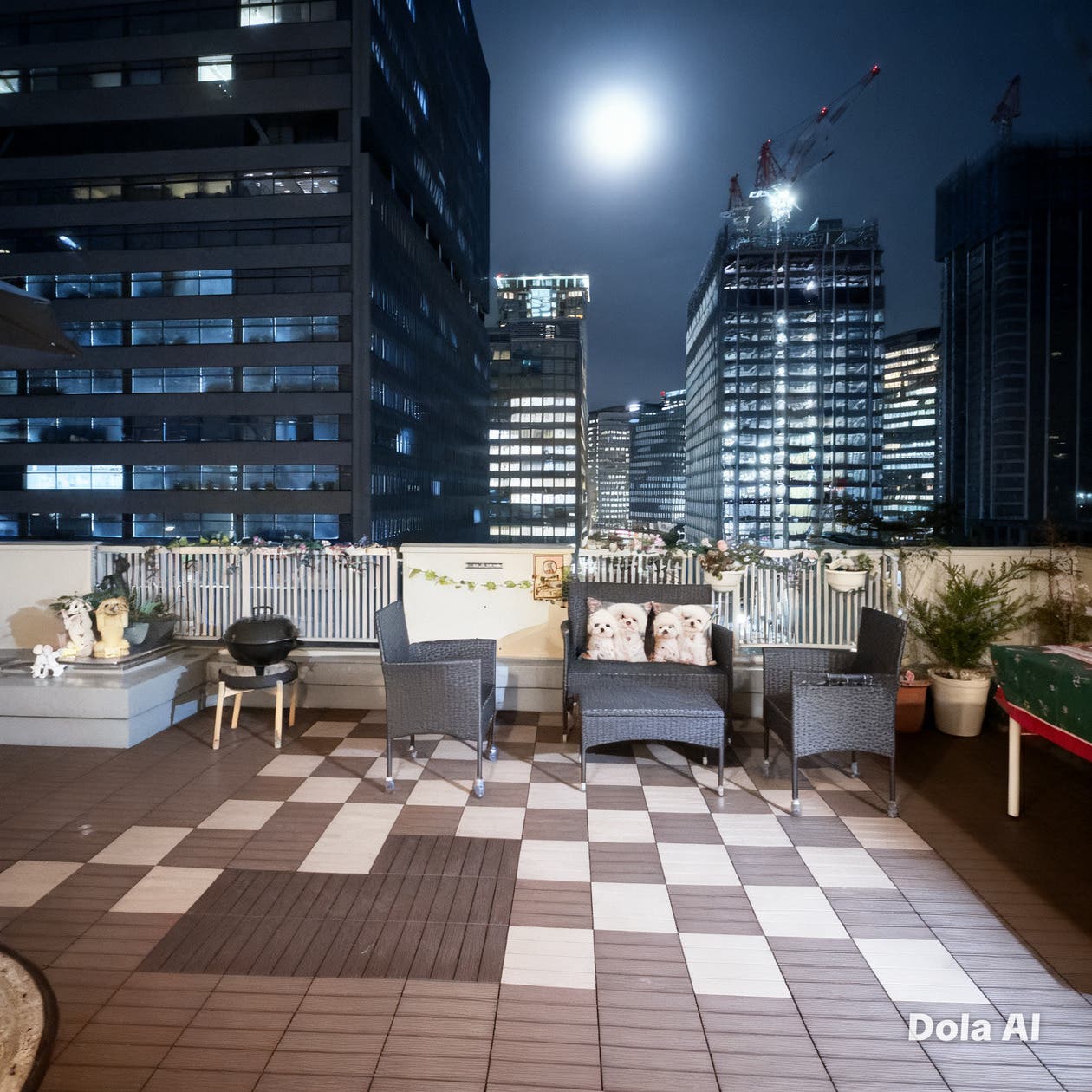 バルコニー&BBQ場贅沢体験五反田駅から徒歩5分の屋上100㎡の写真28