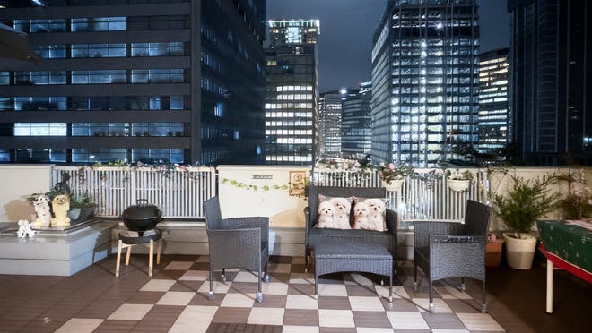 バルコニー&BBQ場贅沢体験五反田駅から徒歩5分の屋上100㎡の写真28