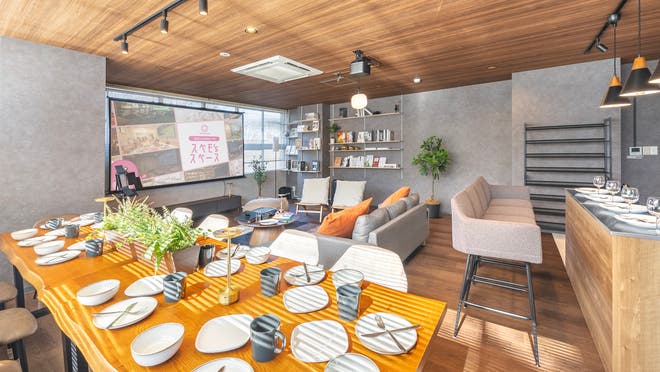 スペモ🏠駅徒歩4分✨キッチン🍳プロジェクター🎥パーティー🍷撮影🎥ママ会👶🏻777_SpemoLIVING西船橋の写真1