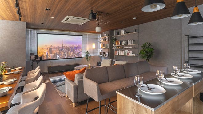 スペモ🏠駅徒歩4分✨キッチン🍳プロジェクター🎥パーティー🍷撮影🎥ママ会👶🏻777_SpemoLIVING西船橋の写真4