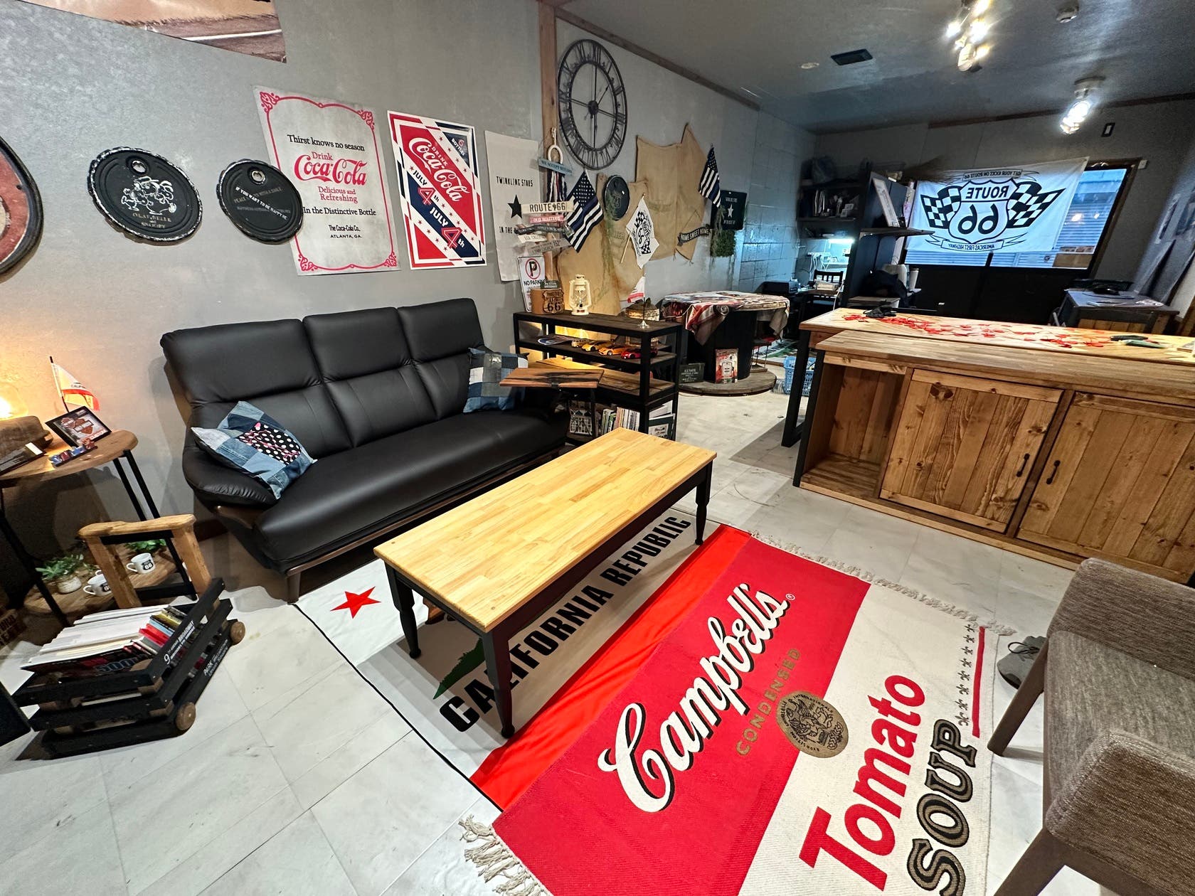 天然木の温もり溢れるアメリカンテイスト撮影スタジオの写真1