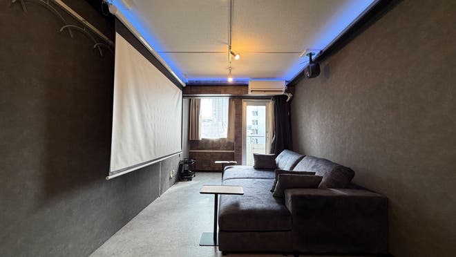 2月リニューアルOPEN✨池袋駅5分|大型スクリーン|24h|DVDプレーヤー|最大10名|おうちシアター_404の写真4