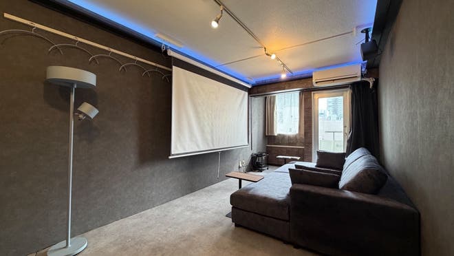 2月リニューアルOPEN✨池袋駅5分|大型スクリーン|24h|DVDプレーヤー|最大10名|おうちシアター_404の写真10