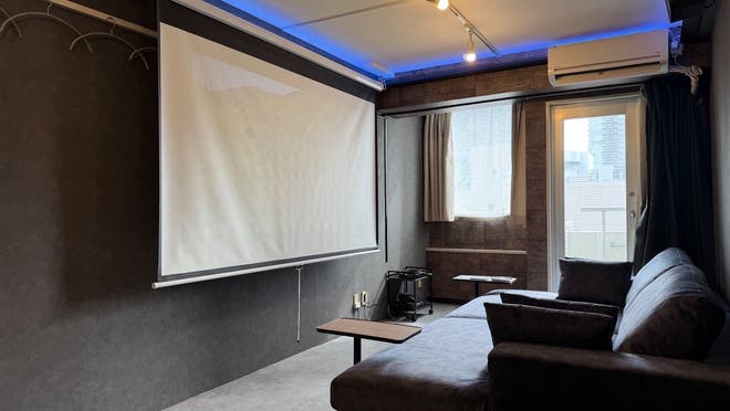2月リニューアルOPEN✨池袋駅5分|大型スクリーン|24h|DVDプレーヤー|最大10名|おうちシアター_404の写真2