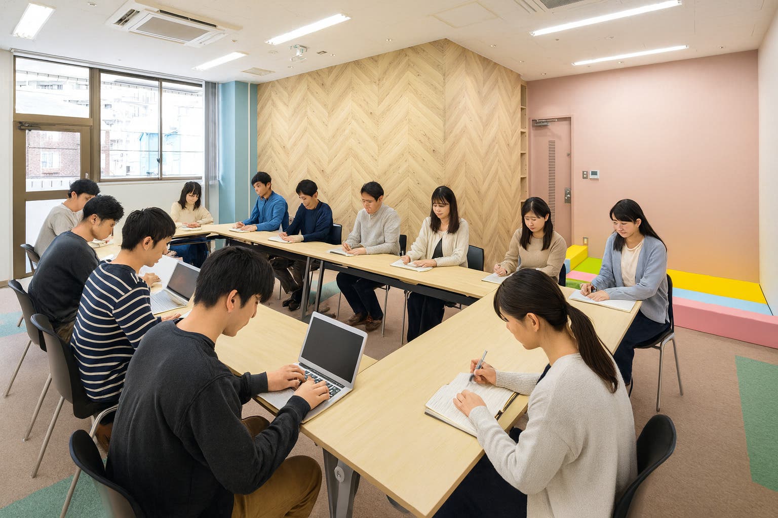 【桜木町駅スグ】【みなとみらい至近】✨会議室！🌟教室やフィットネスにも！💖キッズスペース完備のレンタルスペースちぇるる野毛！の写真6