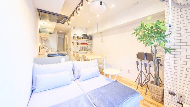 【リニューアル】リノスペキッチン新宿GS🍳朝着のバスタの休憩場所に最適/デート/料理/料理教室/ホームパーティ/撮影収録の写真1