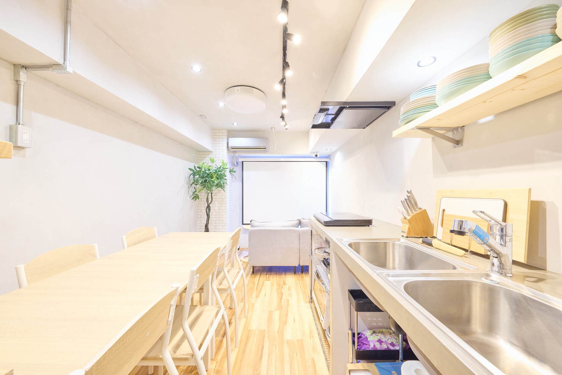  【リニューアル】リノスペキッチン新宿GS🍳朝着のバスタの休憩場所に最適/デート/料理/料理教室/ホームパーティ/撮影収録の写真2