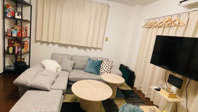 オープン価格中🥂【小倉駅4分】24h営業!ボドゲ×お洒落インテリアの隠れ家ルーム|女子会・デート・記念日に♡の写真1