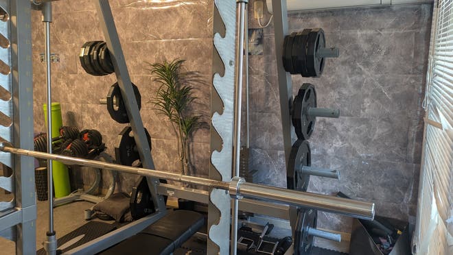 【渋谷駅3分_超広い_清潔シャワー無料】▶スミス&バーベル▶34㎡▶ 最安挑戦▶ 徹底清掃▶清潔シャワー無料の写真5