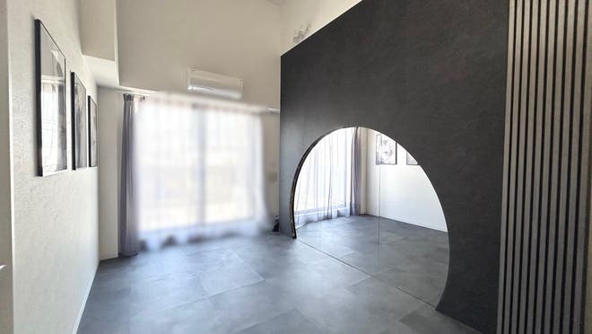 【撮影等にオススメ】グレーを基調とした表参道のモダンなスペースの写真1