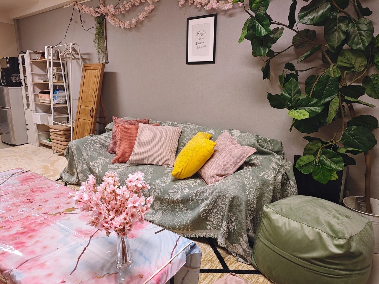 🌸インドア花見 📺55型4Kテレビ+Blu-rayプレーヤー  🚶渋谷駅徒歩3分🚶女子会/ママ友会/撮影/の写真4