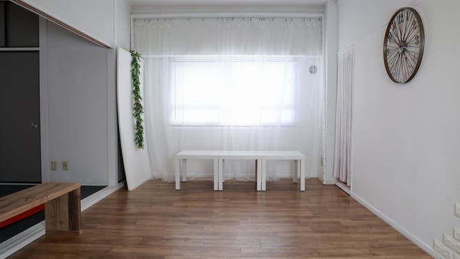 大型LED照明完備!ホリゾント風撮影も可能なハウススタジオの写真1