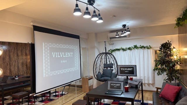 《VILLENT西梅田》飲食OK🌟オフ会/ボドゲ/懇親会/24h/C61出口60秒/リノベビル/設備無料/光Wi-Fi/の写真4