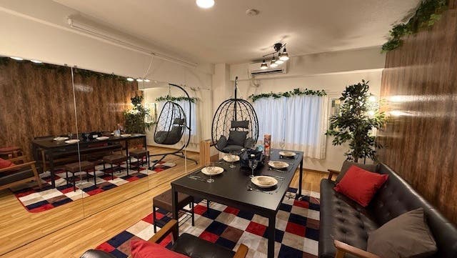 《VILLENT西梅田》飲食OK🌟オフ会/ボドゲ/懇親会/24h/C61出口60秒/リノベビル/設備無料/光Wi-Fi/の写真3