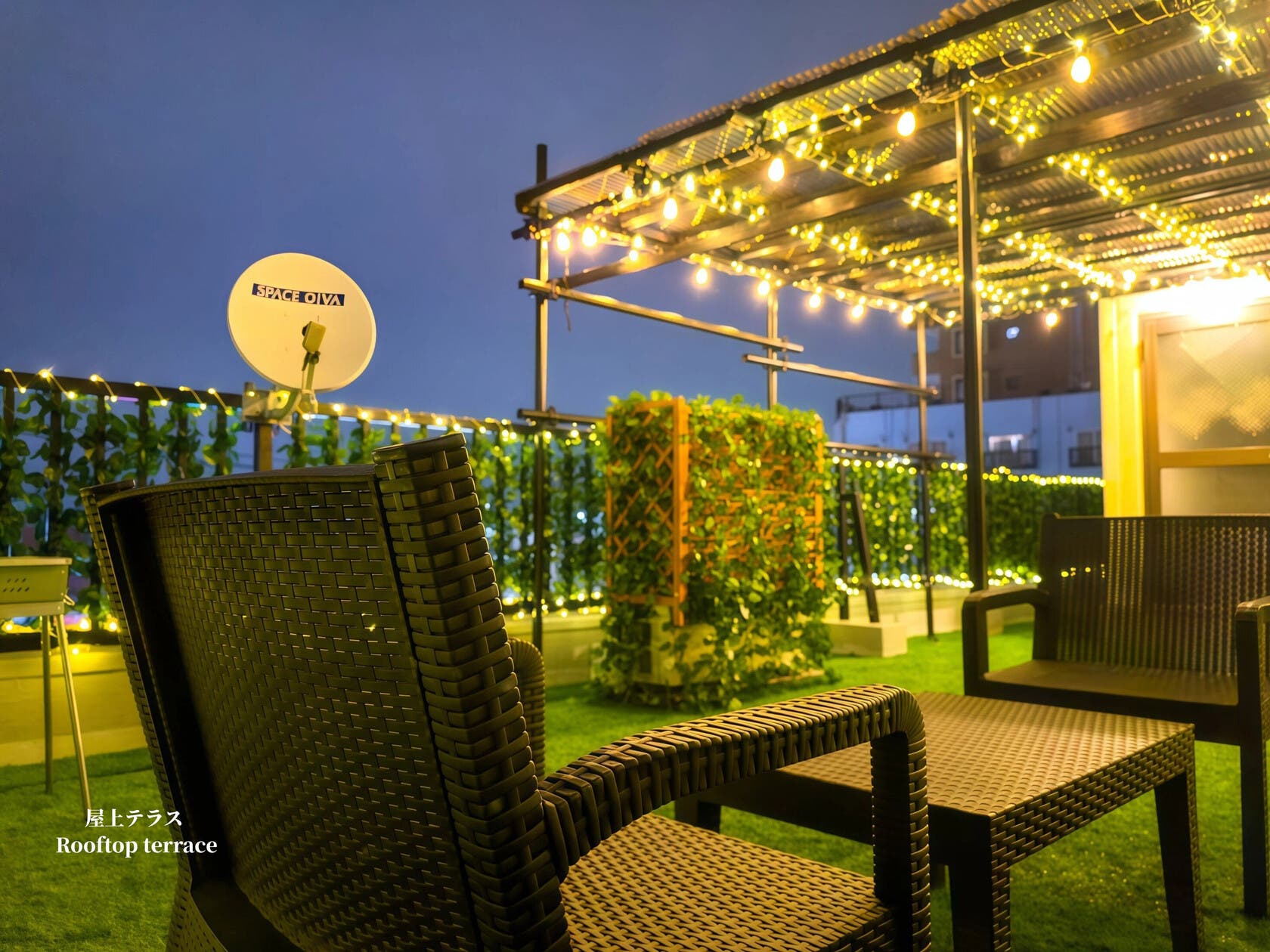 【屋上テラスBBQ】十条駅8分｜20名OK｜24時間利用可｜女子会・誕生日会・大学サークル｜雨天OK屋根付の写真2