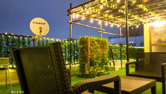 【屋上テラスBBQ】十条駅8分|20名OK|24時間利用可|女子会・誕生日会・大学サークル|雨天OK屋根付の写真2