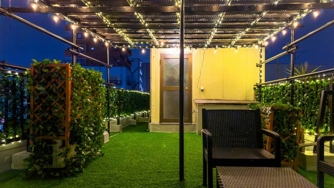 【屋上テラスBBQ】十条駅8分|20名OK|24時間利用可|女子会・誕生日会・大学サークル|雨天OK屋根付の写真3