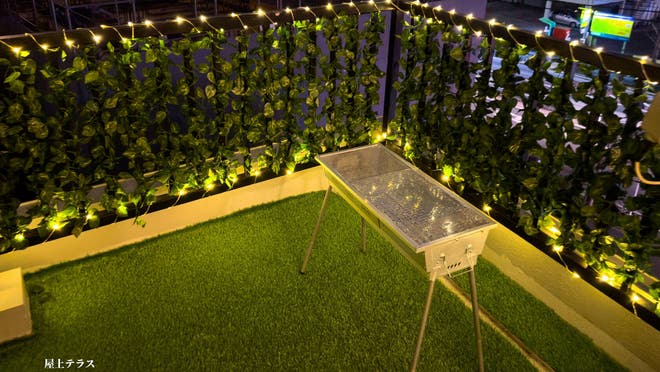 【屋上テラスBBQ】十条駅8分|20名OK|24時間利用可|女子会・誕生日会・大学サークル|雨天OK屋根付の写真5